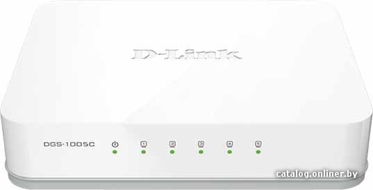 D-Link DGS-1005C/A1A неуправляемый коммутатор купить в Минске