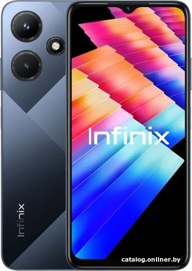 Infinix Hot 30i X669D 4GB/64GB (зеркально-черный) купить в рассрочку онлайн