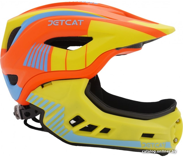 Отзывы JetCat Fullface Raptor (р. 48-53, orange/yellow/blue)