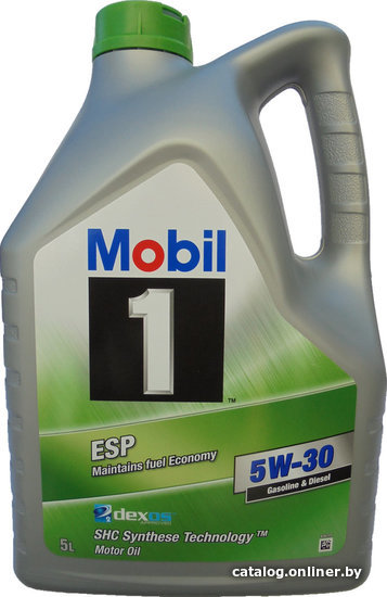 Mobil 1 ESP 5W-30 5л моторное масло купить в Минске