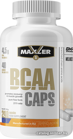 Maxler BCAA Caps (240 капсул) BCAA купить в Минске