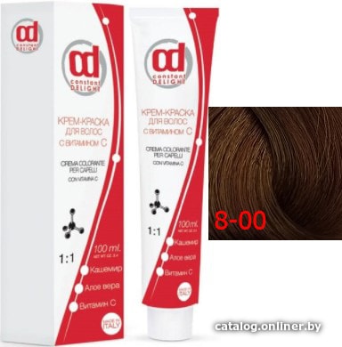 Constant Delight Crema Colorante с витамином С 8/00 светло-русый натур ...