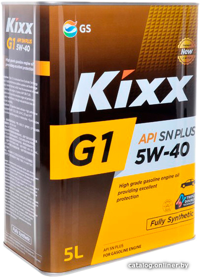 Kixx G1 SN Plus 5W-40 5л моторное масло купить в Минске