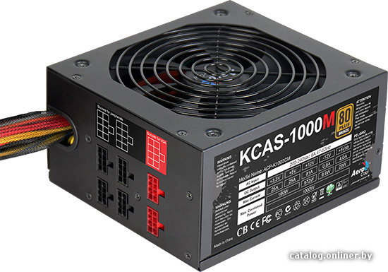 AeroCool KCAS 1000W (KCAS-1000M) блок питания купить в Минске