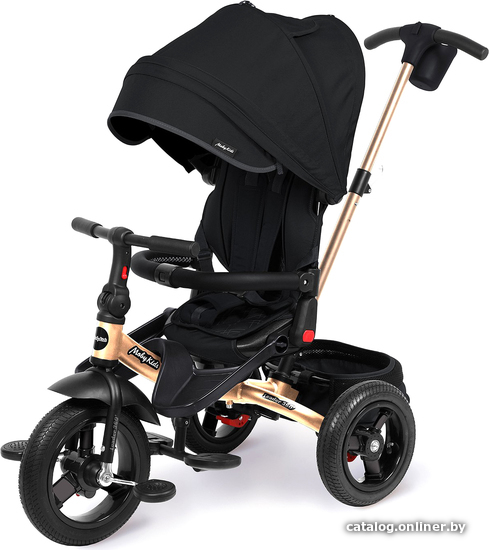 Moby Kids Leader 360° 12x10 AIR (черный) детский велосипед купить в Минске