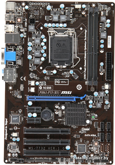 MSI PH61-P33 (B3) материнскую плату купить в Минске