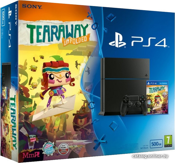 Sony PlayStation 4 Tearaway Unfolded 500GB купить в рассрочку онлайн